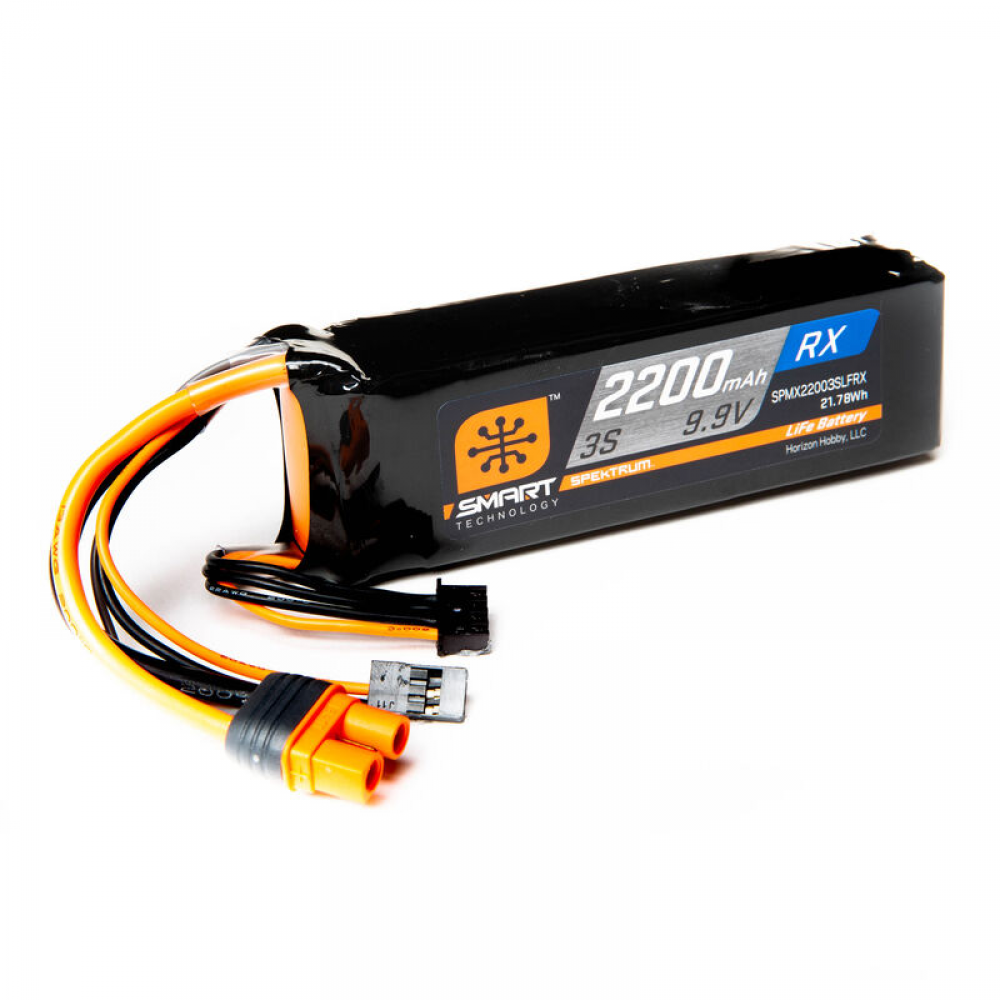 Spektrum 3S 2200mAh 9.9V LiFe IC3