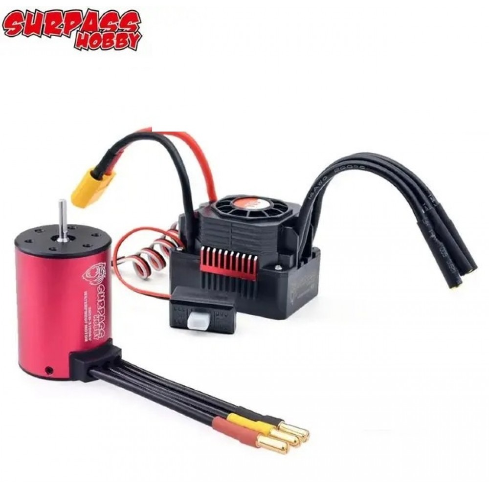 Combo Surpass Hobby WP 45A ESC Motor 3650 2300kv
