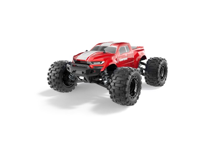 Redcat Volcano-16 1/16 Scale Brushed Monster Truck Rojo