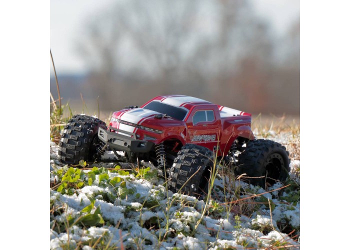 Redcat Volcano-16 1/16 Scale Brushed Monster Truck Rojo