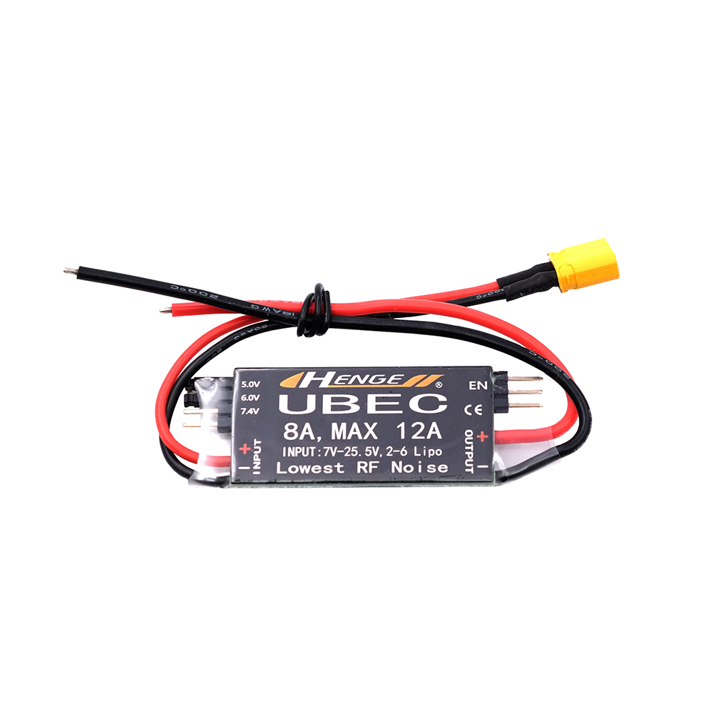 Regulador HENGE 8A 2-6S Max 12A UBEC XT60